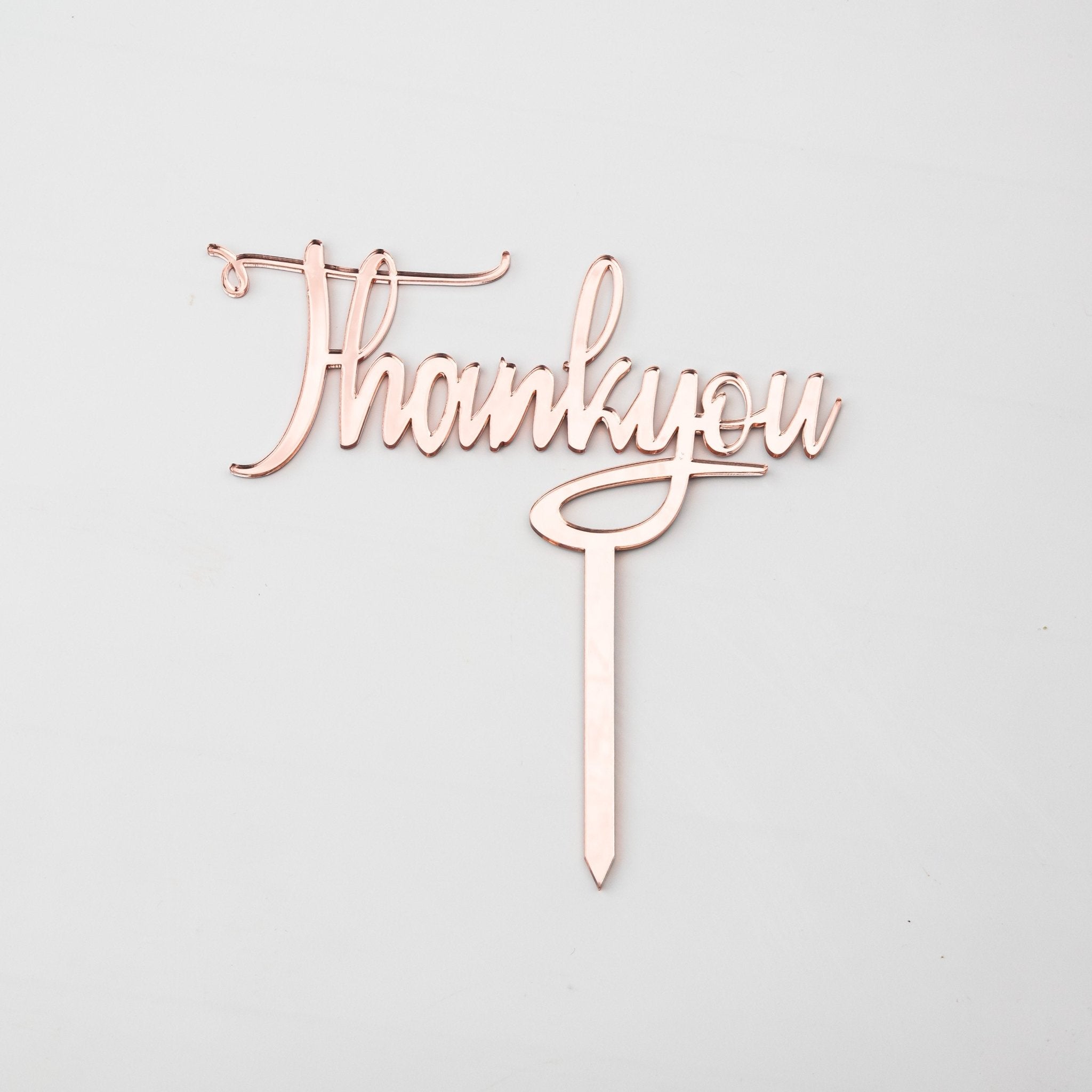 Thank you Cake Topper – bannos