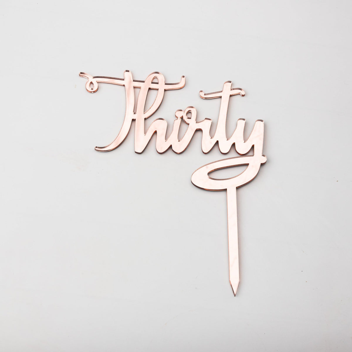 Thirty Cake Topper – bannos